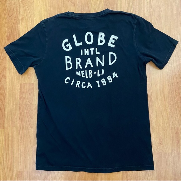 Globe | Shirts | Globe Mens Globe Brand Logo Skateboarding Tshirt ...